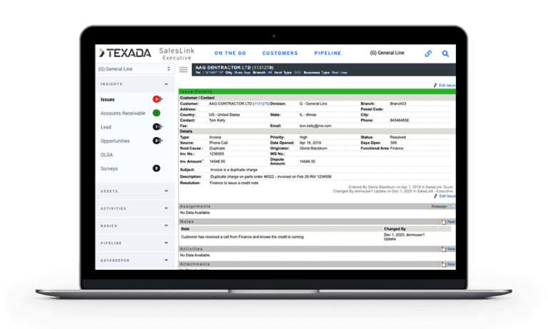 Efficient Customer Issue Management Solutions | Texada Software
